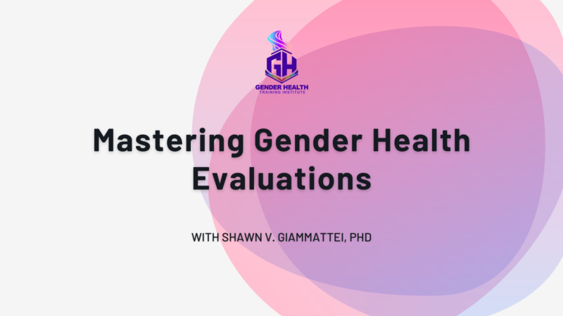 Gender Health Training Institute - Gender Affirming Coaching ...