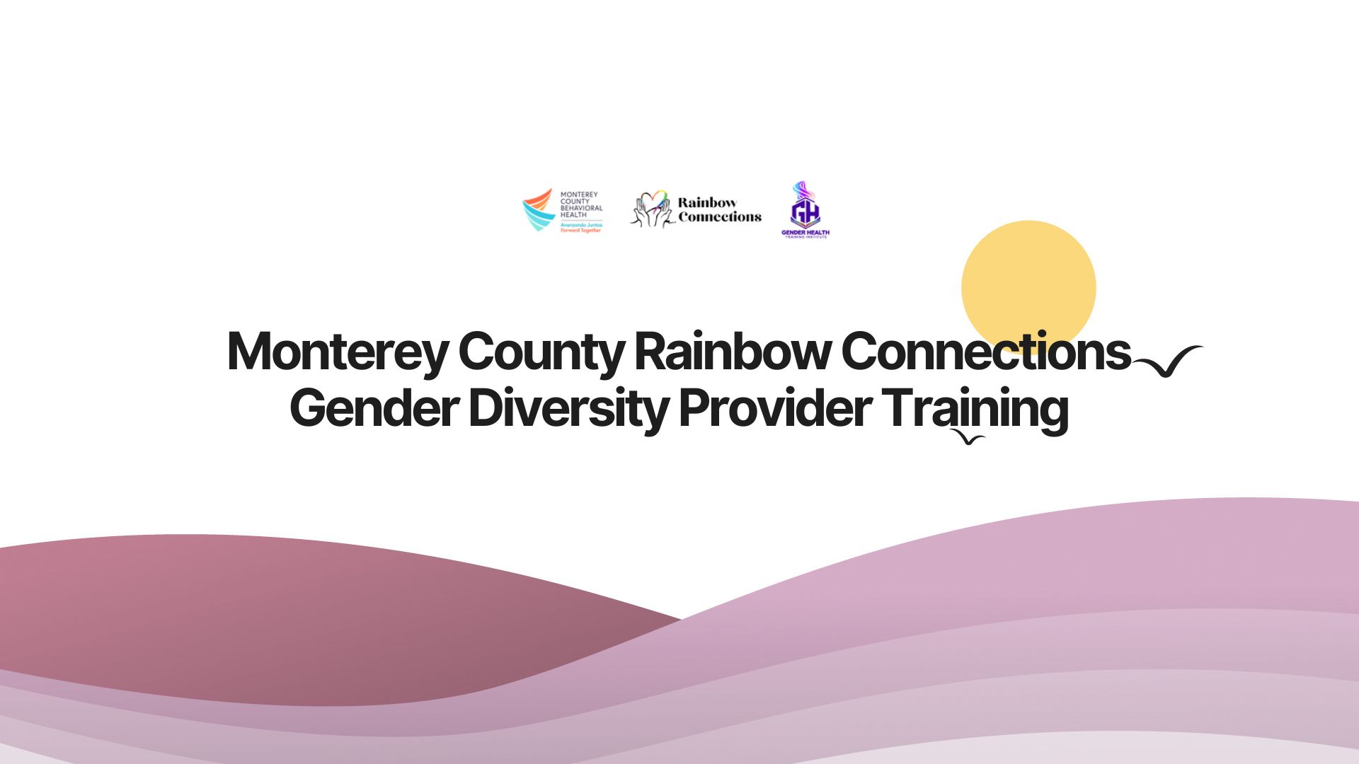 Gender Affirming Trainings - Gender Health Training Institute
