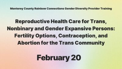 Gender Affirming Trainings - Gender Health Training Institute