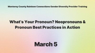 Gender Affirming Trainings - Gender Health Training Institute