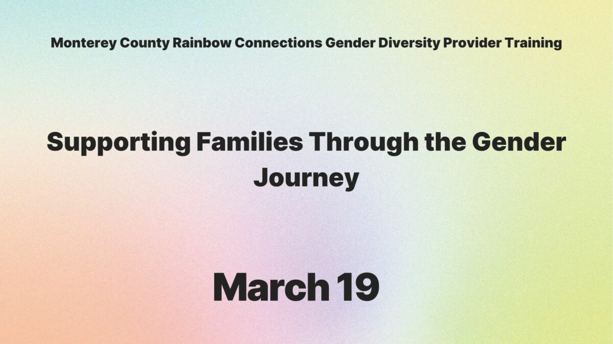 Gender Affirming Trainings - Gender Health Training Institute