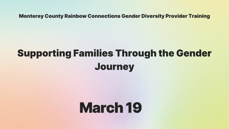 Gender Affirming Trainings - Gender Health Training Institute